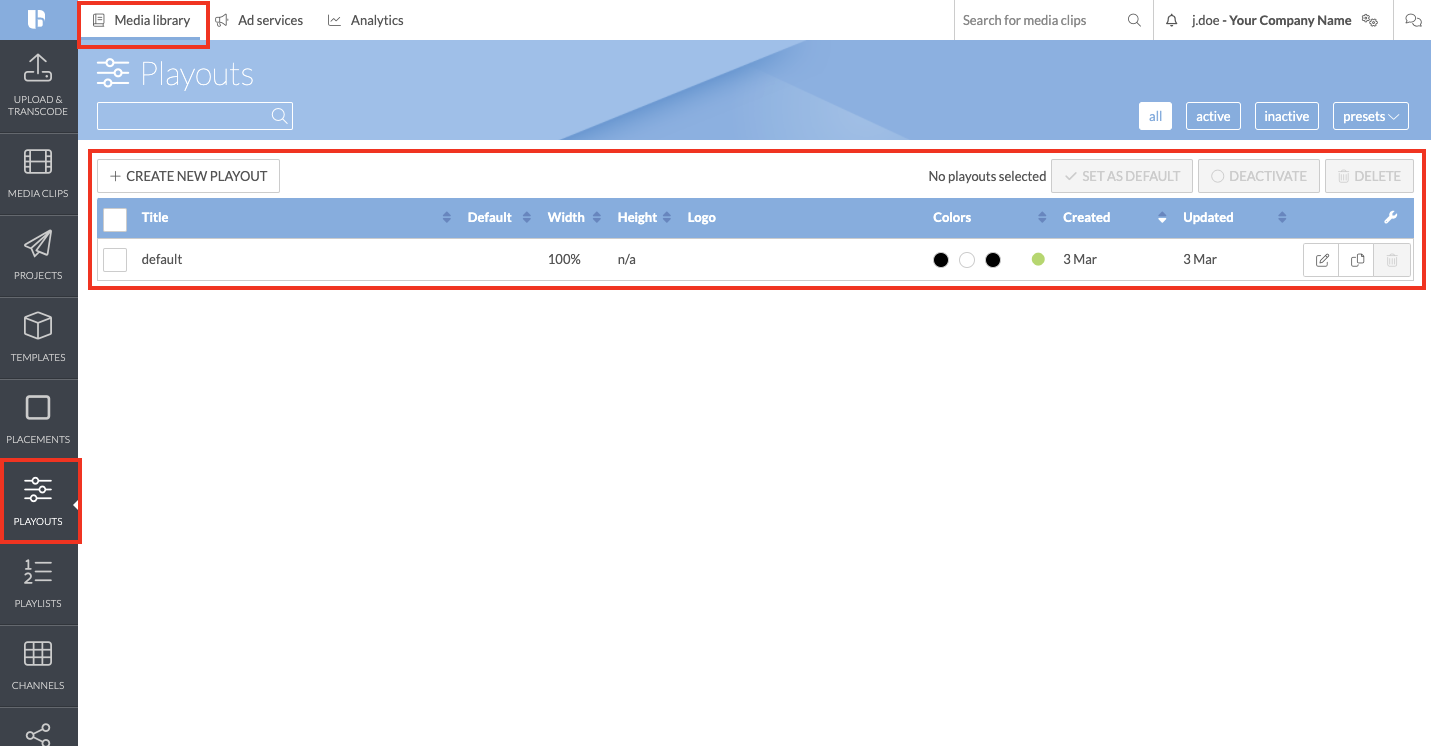 Player Appearance - Blue Billywig Help Center